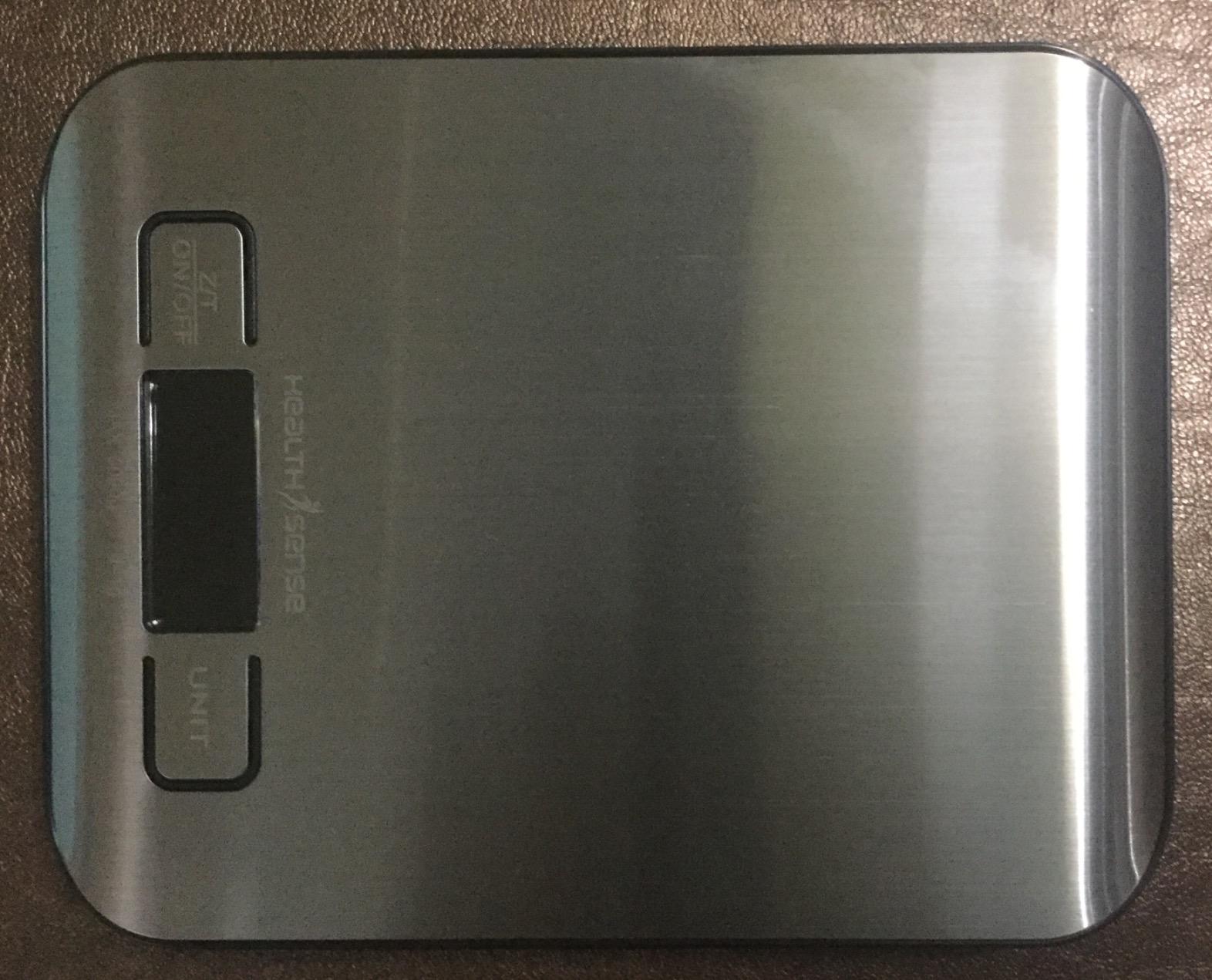 Buy HealthSense Chef-Mate KS 50 Digital Kitchen Scale (Grey) Online at ...