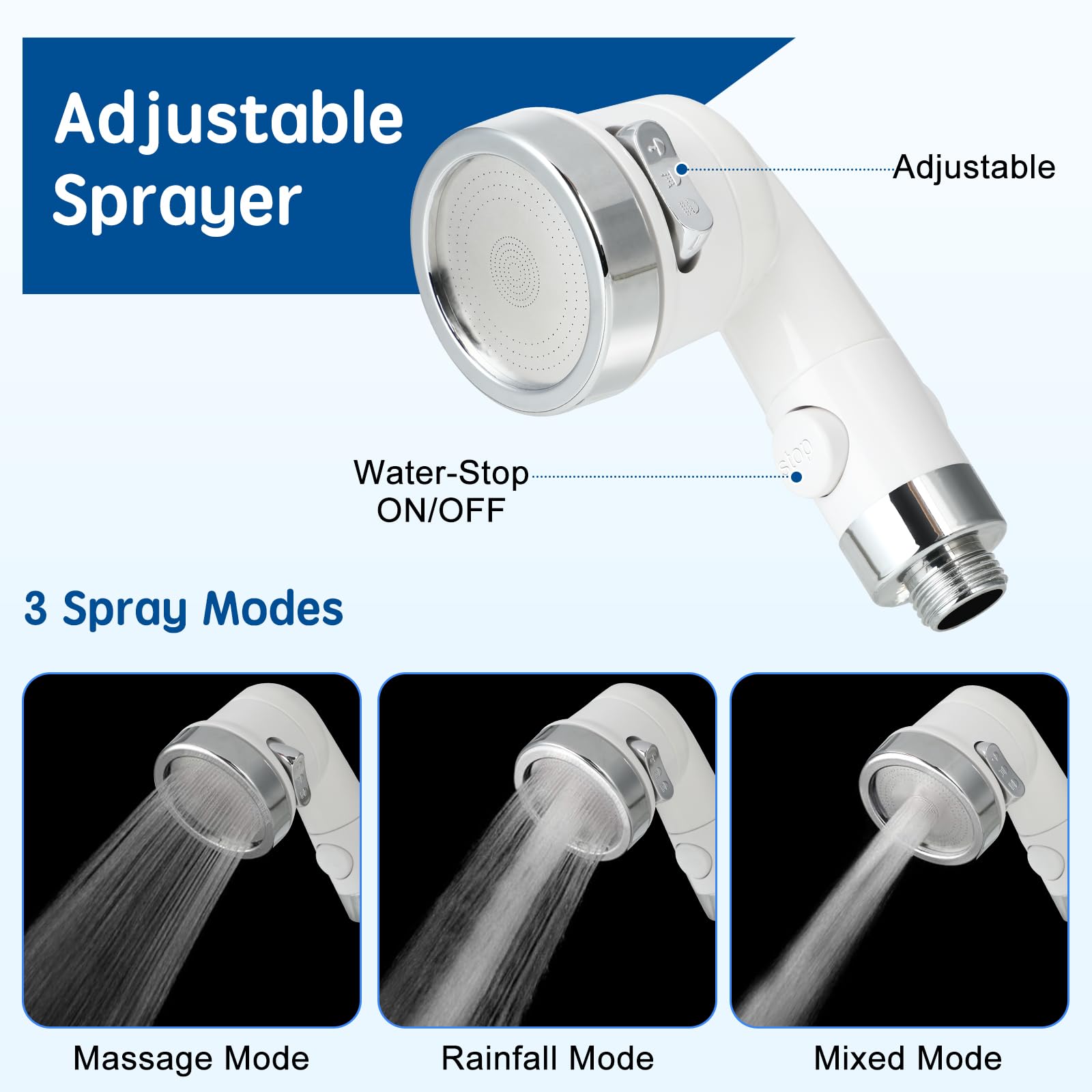 Snapklik.com : Sink Faucet Sprayer Attachment, Dog Washing Hose ...