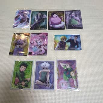 Amazon.co.jp: Hunter Hunter Cards Set of 10 : Office Products