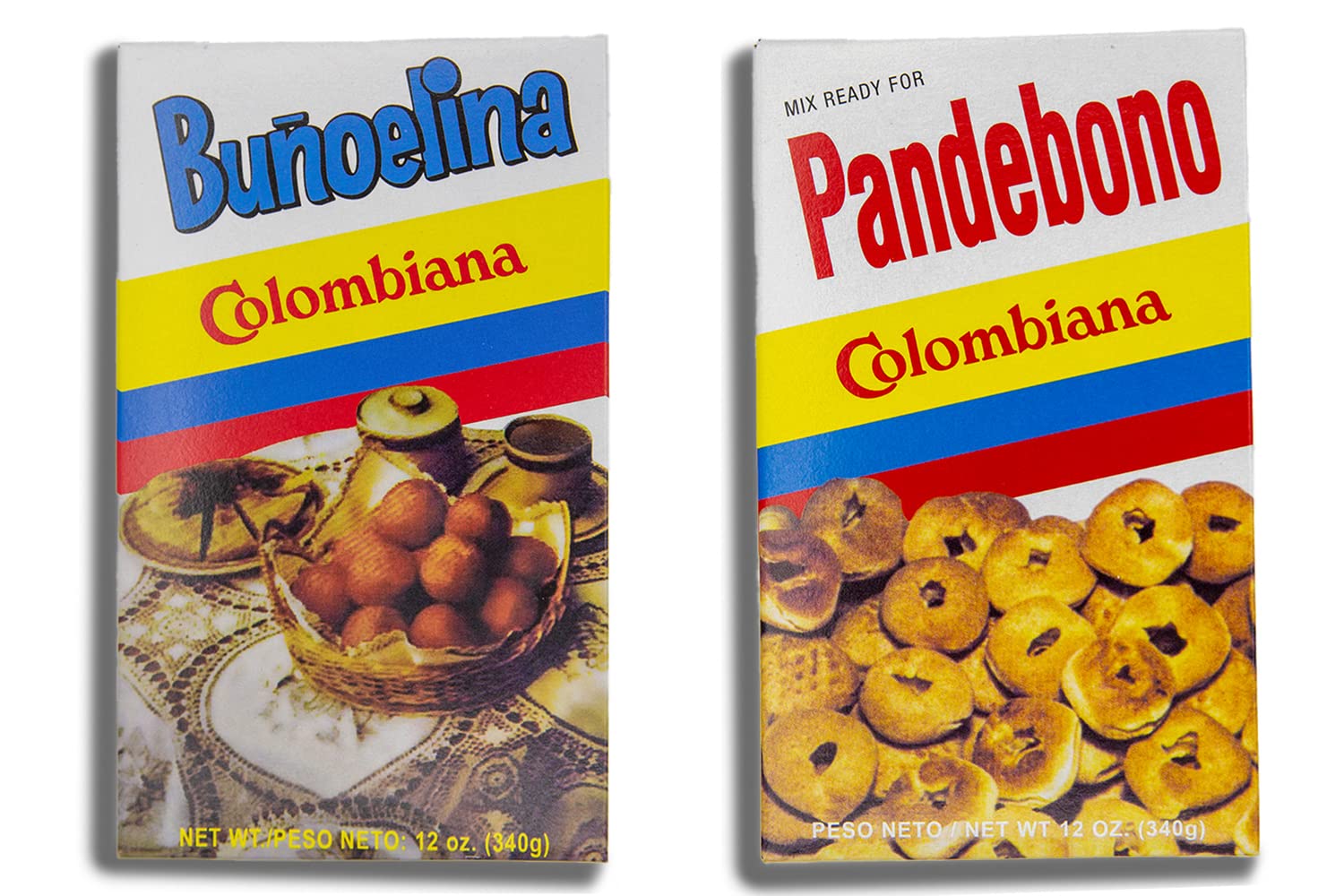Amazon.com: VARIETY PACK Bunoelina Colombiana Mix 340g + Pandebono ...