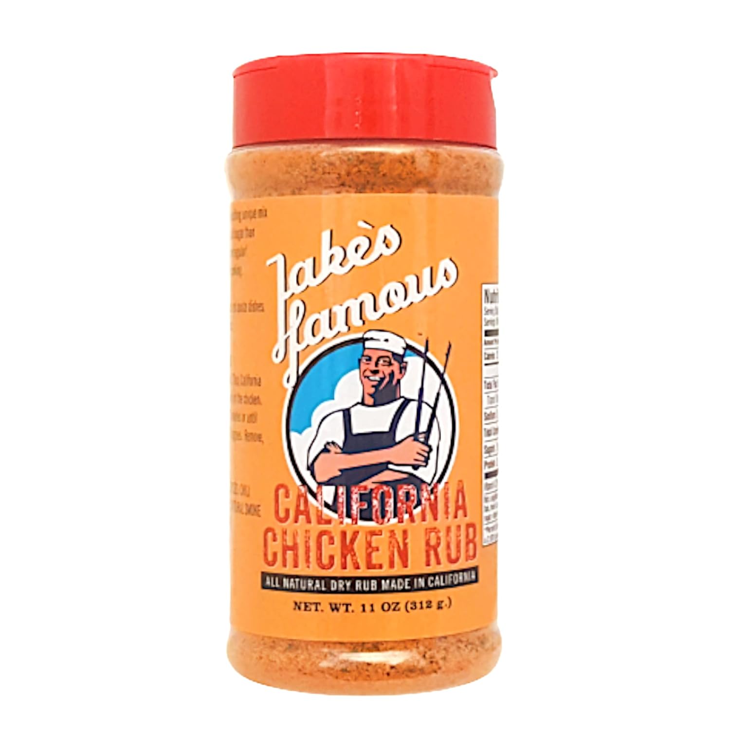 Amazon.com : Jake's Famous California Chicken Rub, Chicken Seasoning ...