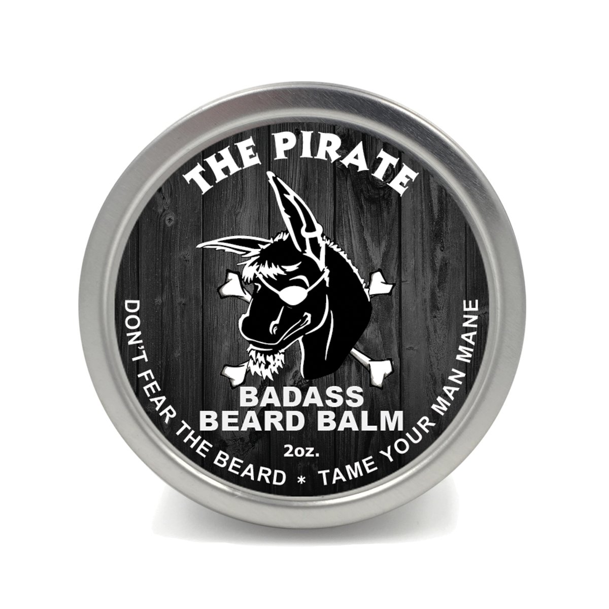 Amazon.com: Badass Beard Care Beard Balm - The Pirate Scent, 2 Ounce ...