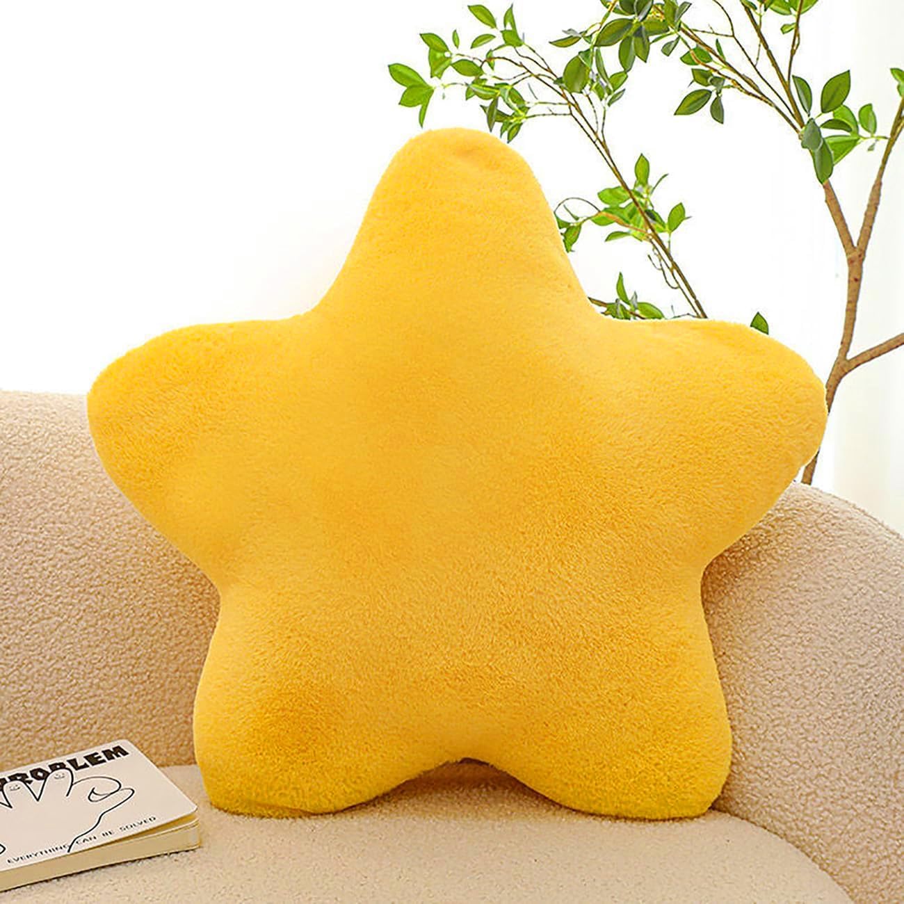 Amazon.com: Star Shaped Pillow Decorative Throw Pillow Cute Star Plush ...