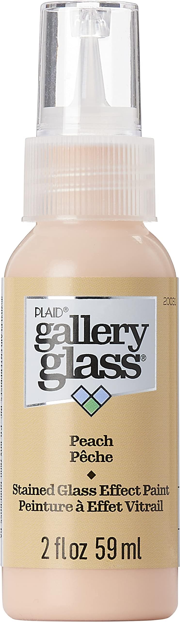 Amazon.com: Gallery Glass Stained Glass Paint, Rosy Pink 2 fl oz ...