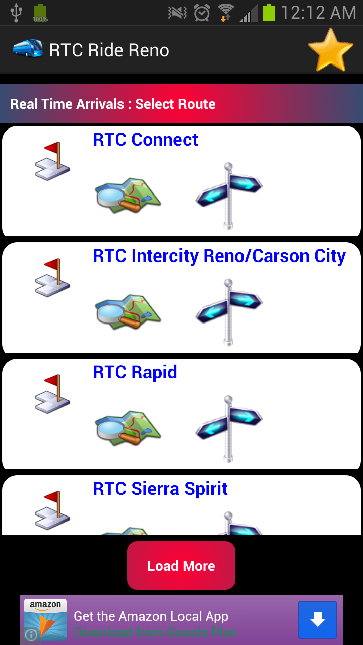 RTC Ride Reno - Nevada Transit - App on Amazon Appstore
