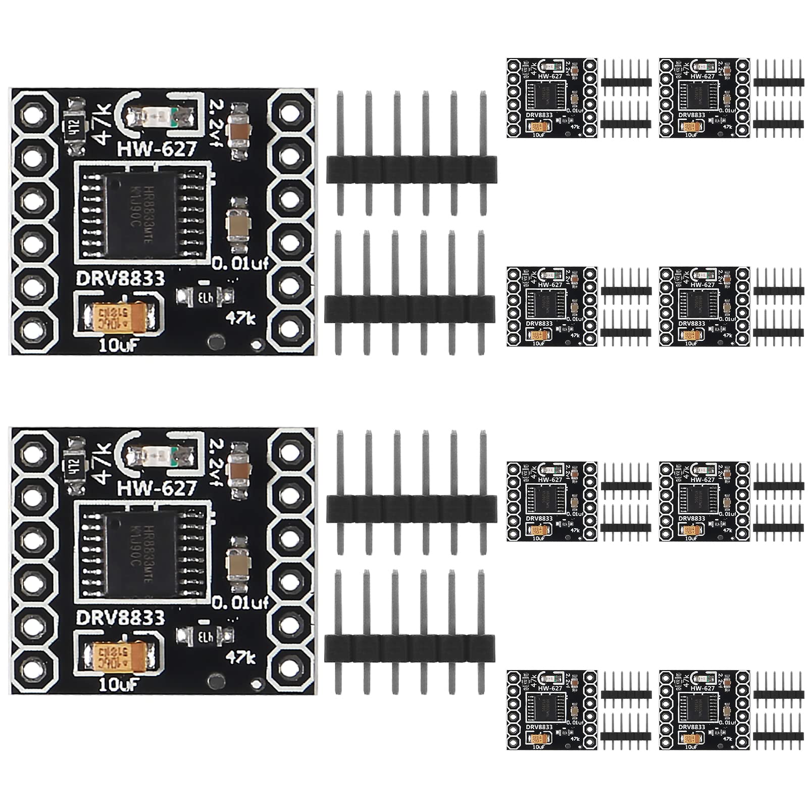 Snapklik.com : 10Pcs DRV8833 Motor Drive Module 1.5A Dual H Bridge DC ...