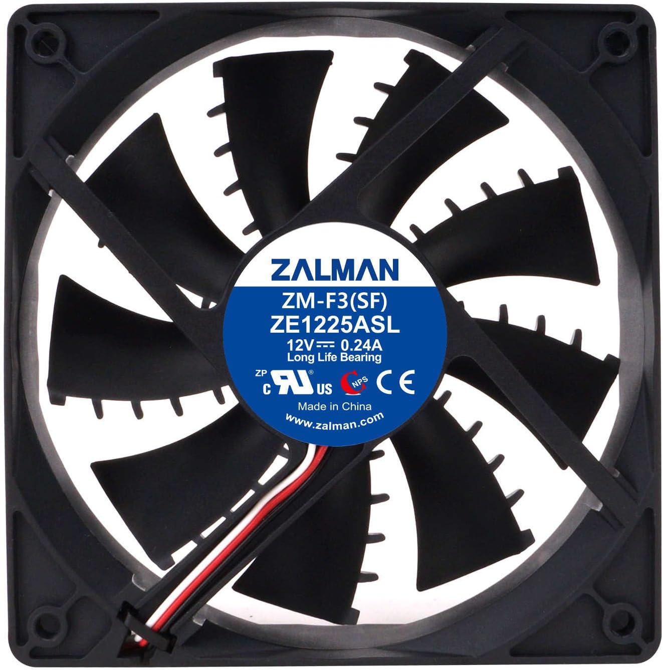 Zalman ZMF3SF Ventilateur PC Noir : Amazon.fr: Informatique