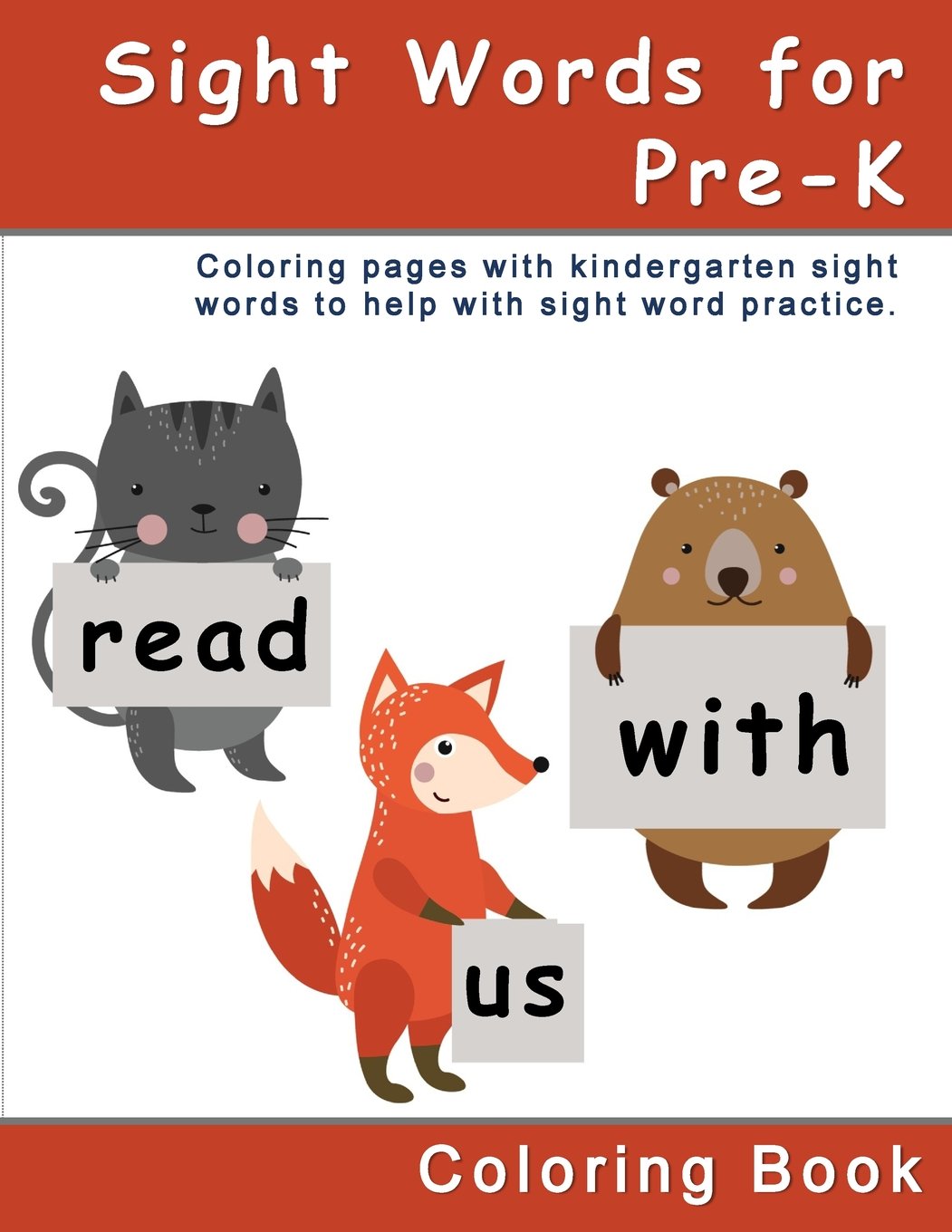 Sight Words For Pre K Coloring Book Coloring Pages Pre | Desertcart INDIA
