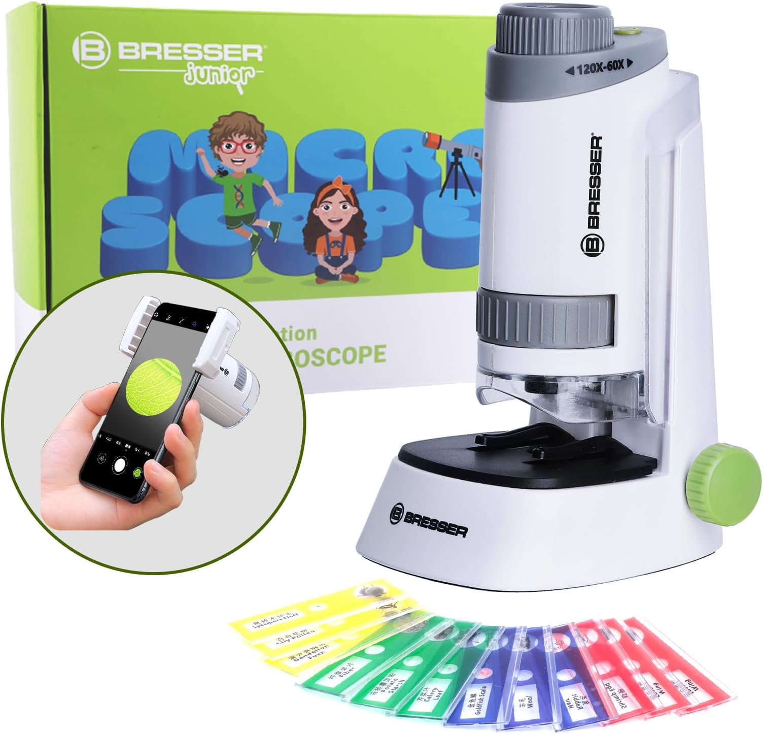 Amazon.com: Miniscope Kids, Pocket Microscope for Kids, Portable ...