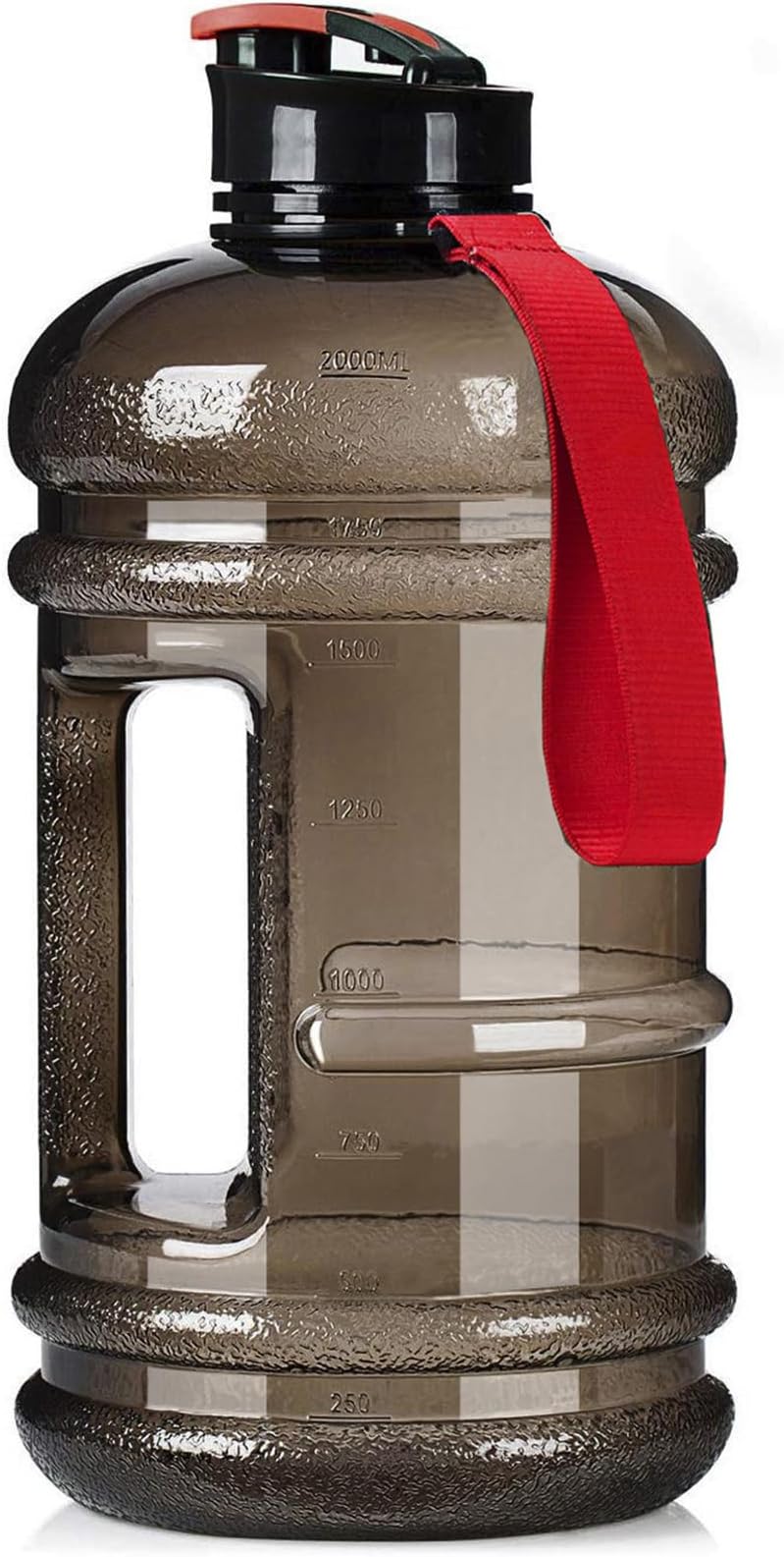 Amazon.com: 5% Nutrition Half Gallon Water Bottle with Handle | 64 oz ...