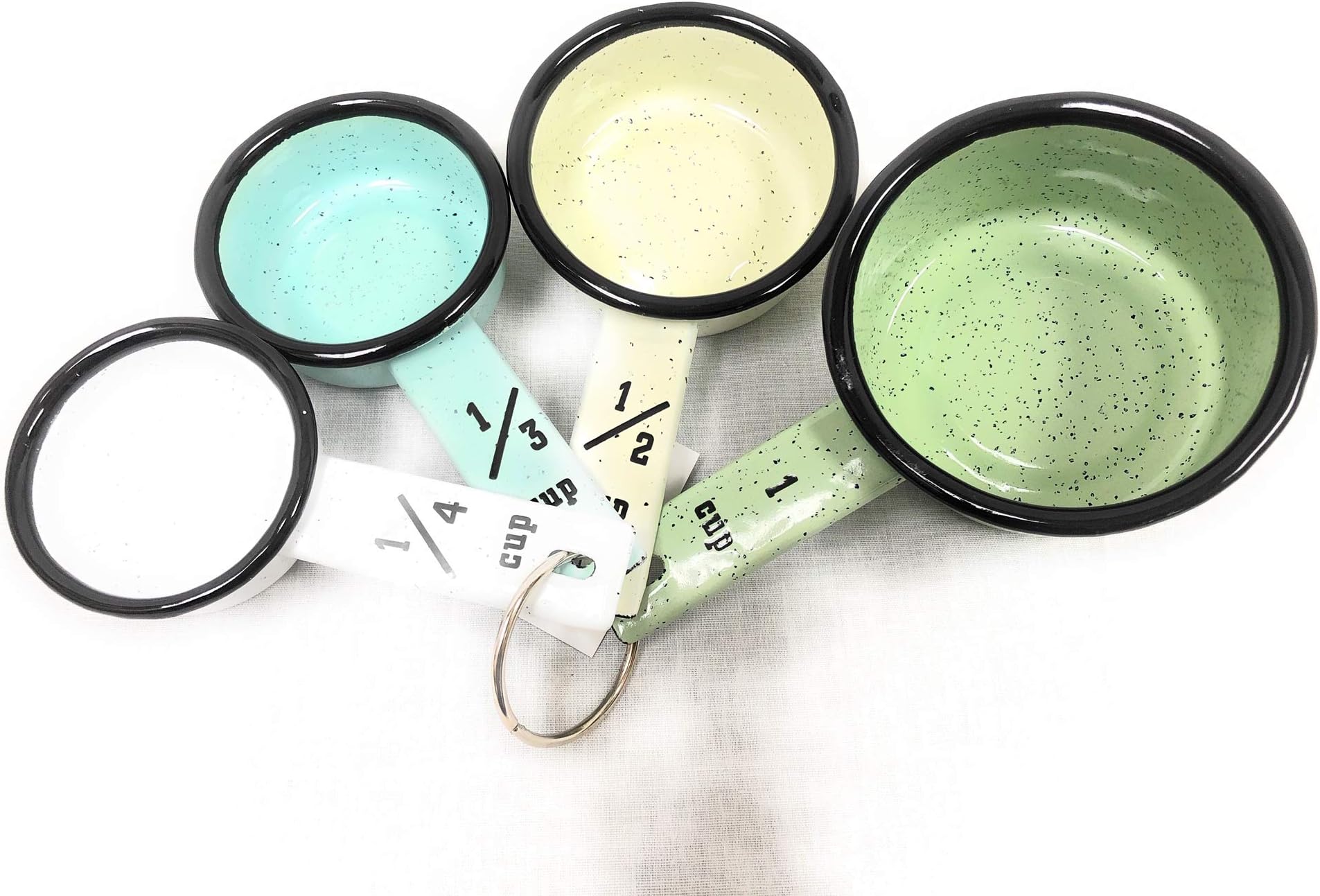 Amazon.com: Measuring Cups, St/4, Enamelware: Home & Kitchen