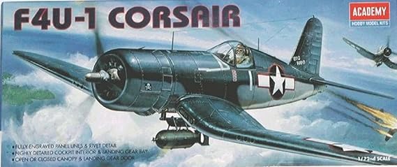 Amazon.com: Academy F4U-1 Corsair Model Kit : Arts, Crafts & Sewing