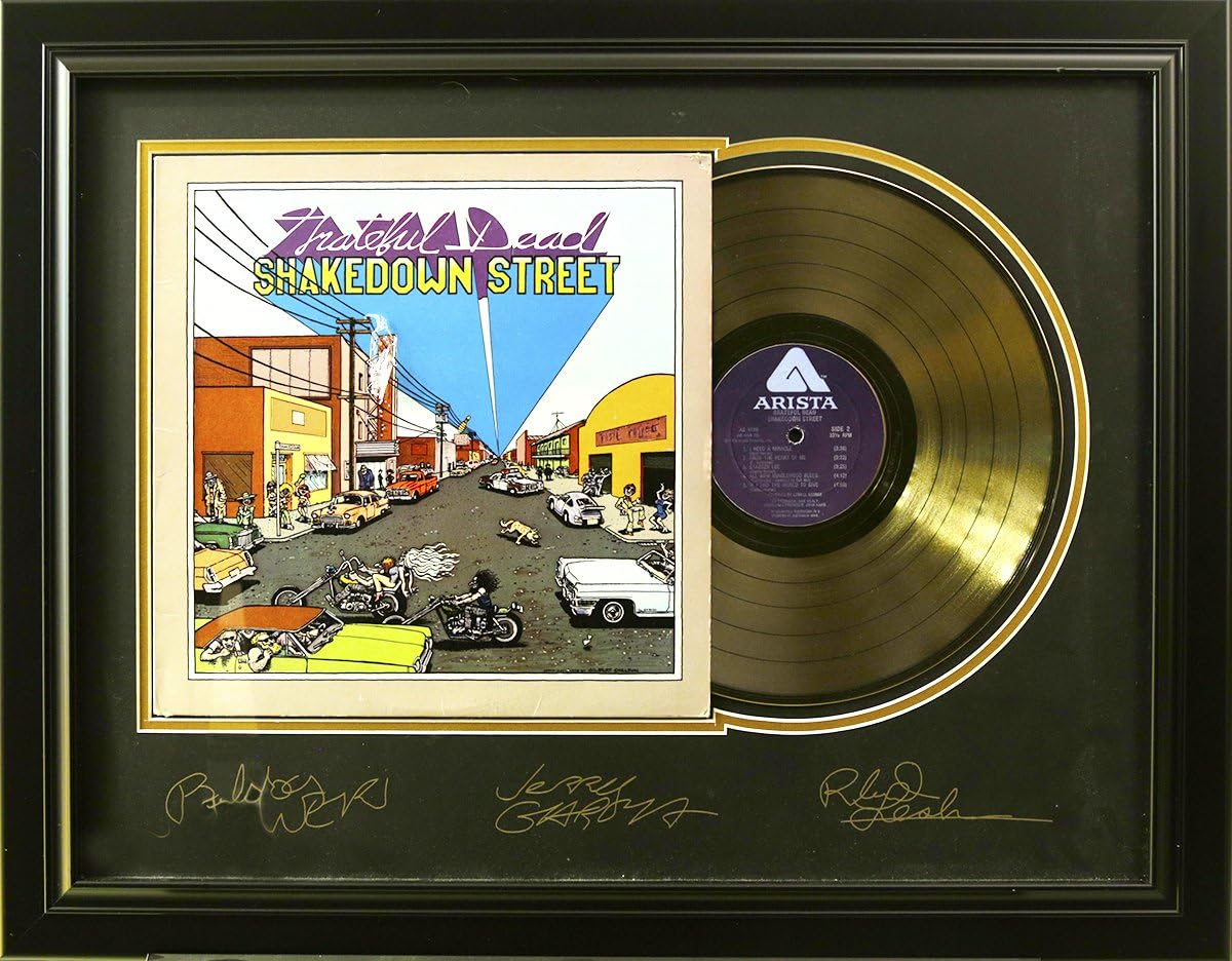 Amazon.com: Art of Hollywood Grateful Dead Shakedown Street Framed ...