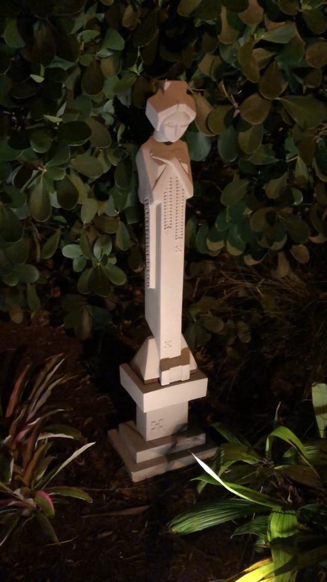 Watch Frank Lloyd Wright Sprite with Pedestal in the Evening on Amazon Live