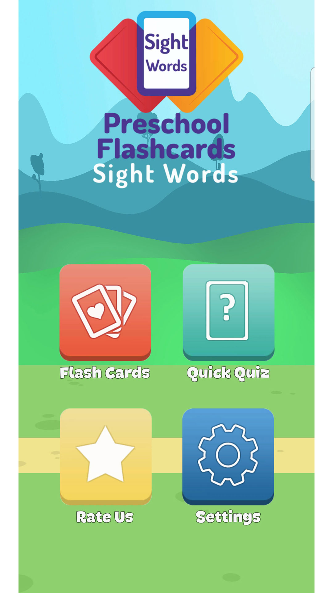 Sight Words - Animated Flash Cards (No Ads) - App on Amazon Appstore