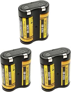 Amazon.com: (3-Pack) 2CR5 6V 1700mAh (Highest Capacity on The Market ...