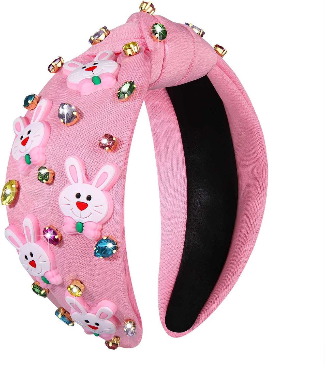 Amazon.com : CEALXHENY Easter Headbands for Women Beaded Carrot Rabbit ...