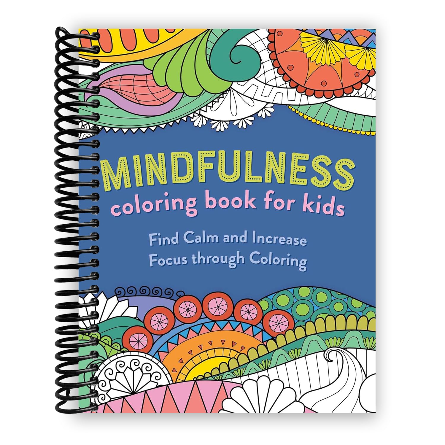 Mindfulness Coloring Book for Kids [Spiral-bound] Rockridge Press ...