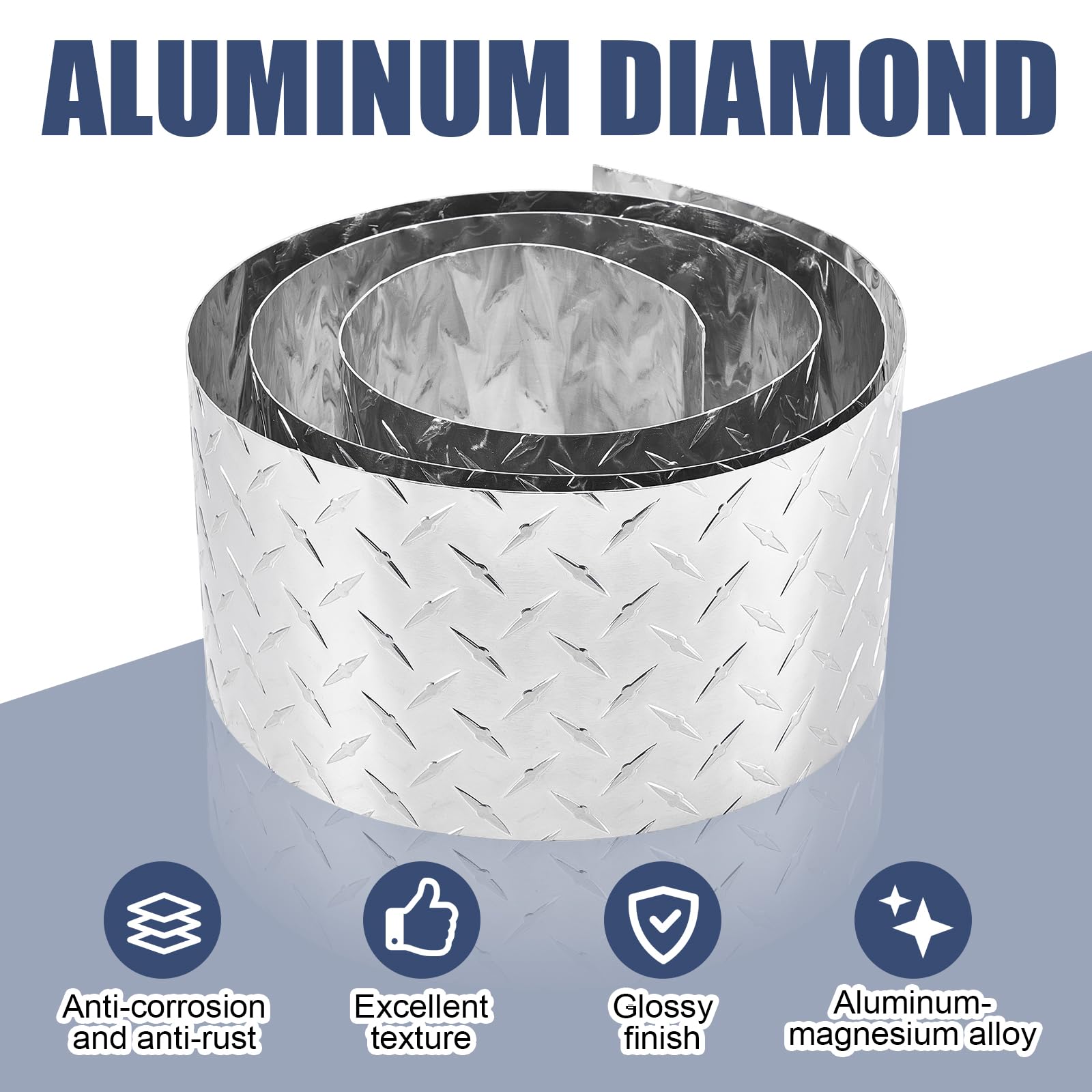 Diamond Tread 4 By 8 Sheets Aluminum Diamond Plate Sheet 4 X 10