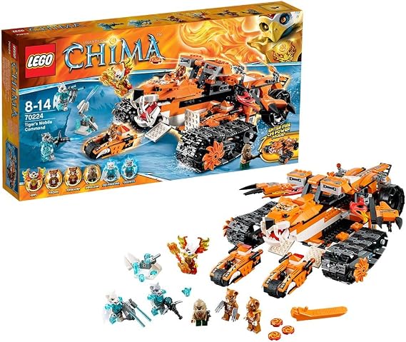 LEGO Chima Tiger's Mobile Command : Amazon.co.uk: Toys & Games