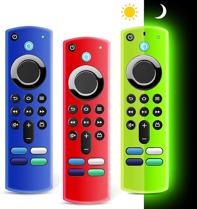 Amazon.com: (3 Pack) ONEBOM Firestick Remote Cover 3rd Gen with Alexa ...