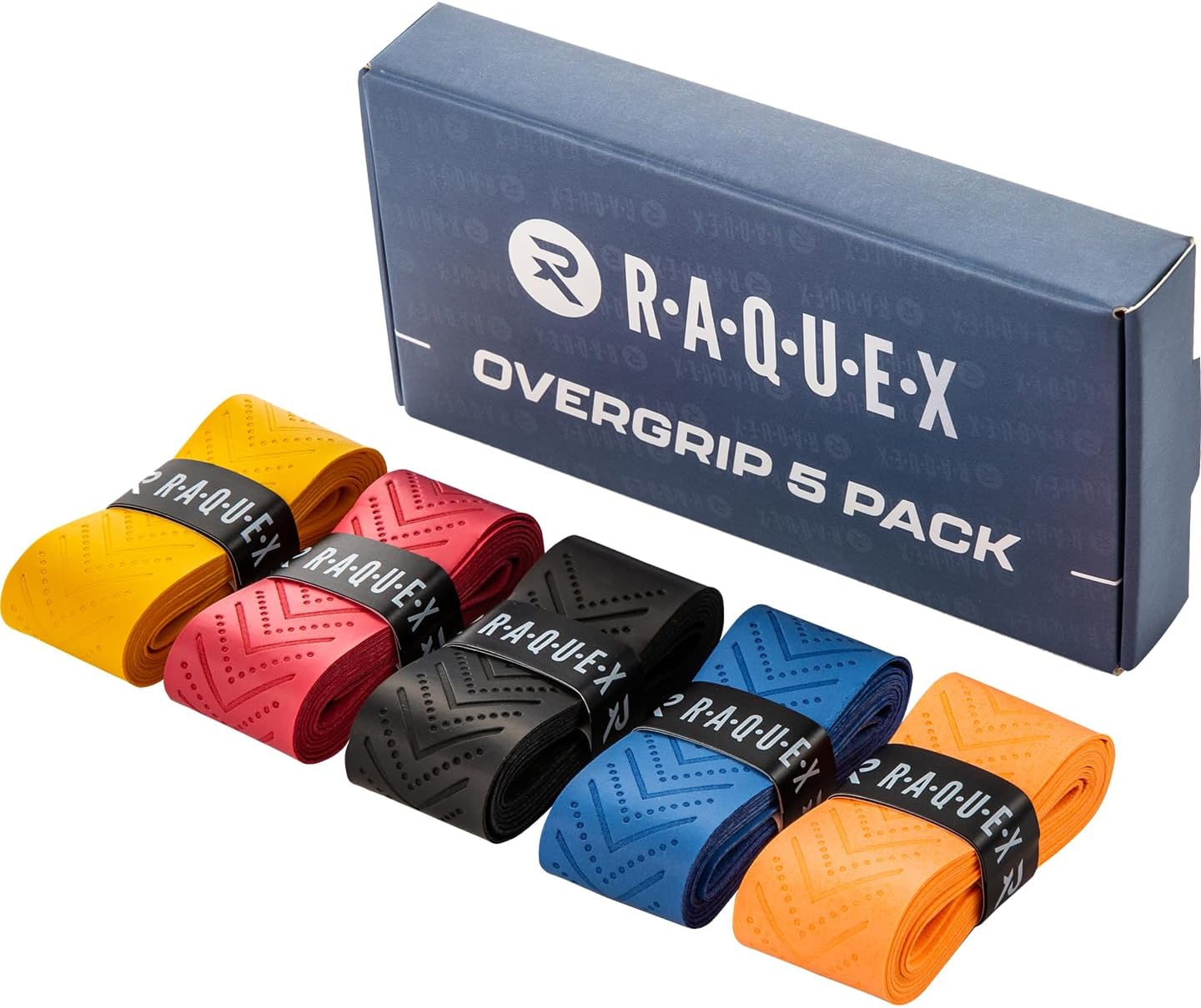 Raquex Evolve Racket Overgrip Tape - Tennis Racket, Badminton, Squash ...