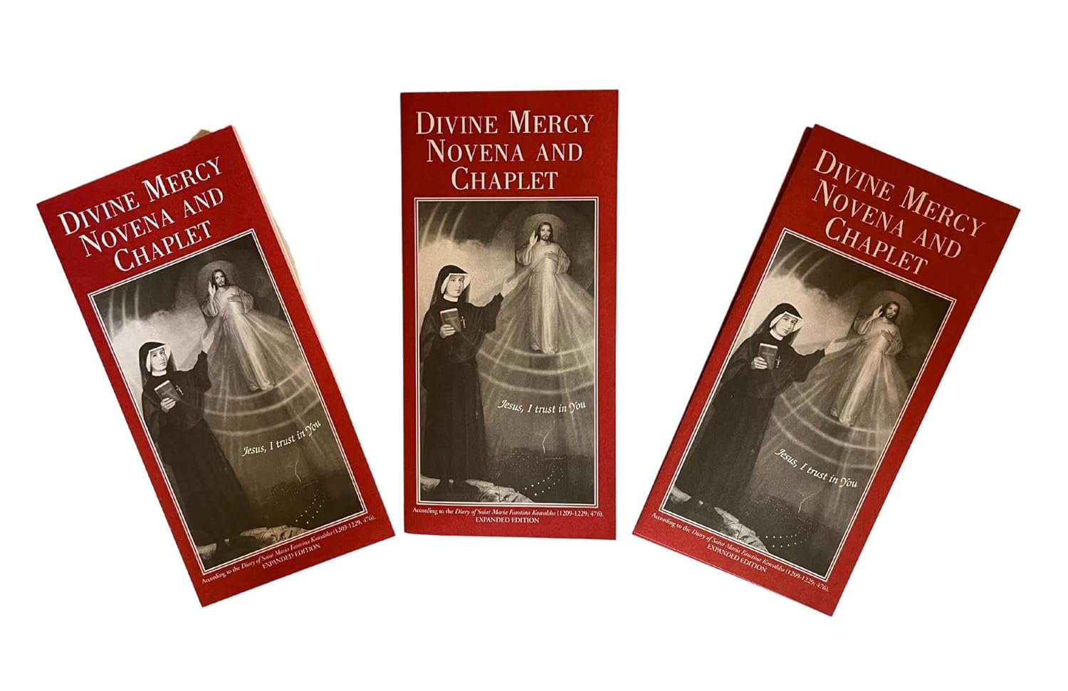 Amazon.com: Divine Mercy Novena and Chaplet (3 Pack) : Home & Kitchen