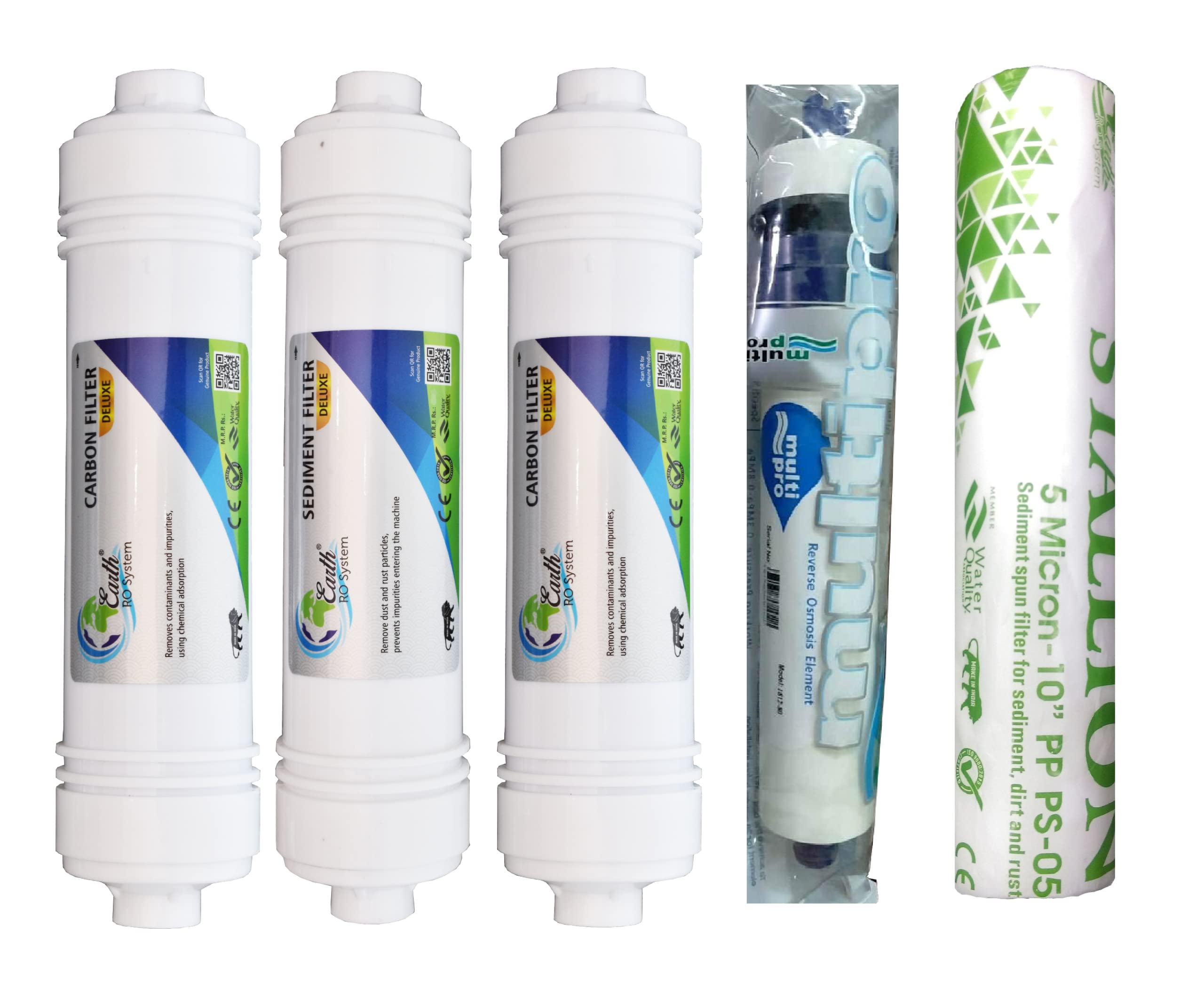 Buy Earth Ro System Jacco Filter Carbon And Sediment Filter Set ...