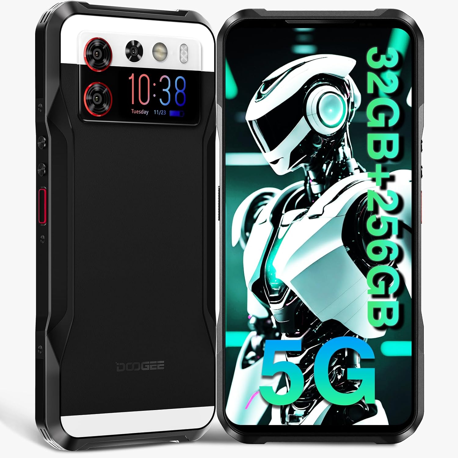 Amazon.com: DOOGEE V20S 5G Rugged Smartphone Unlocked 2024,32GB+256GB ...