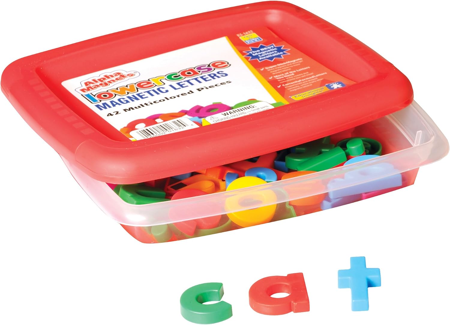 Amazon.com: Educational Insights Multicolor Lowercase AlphaMagnets ...