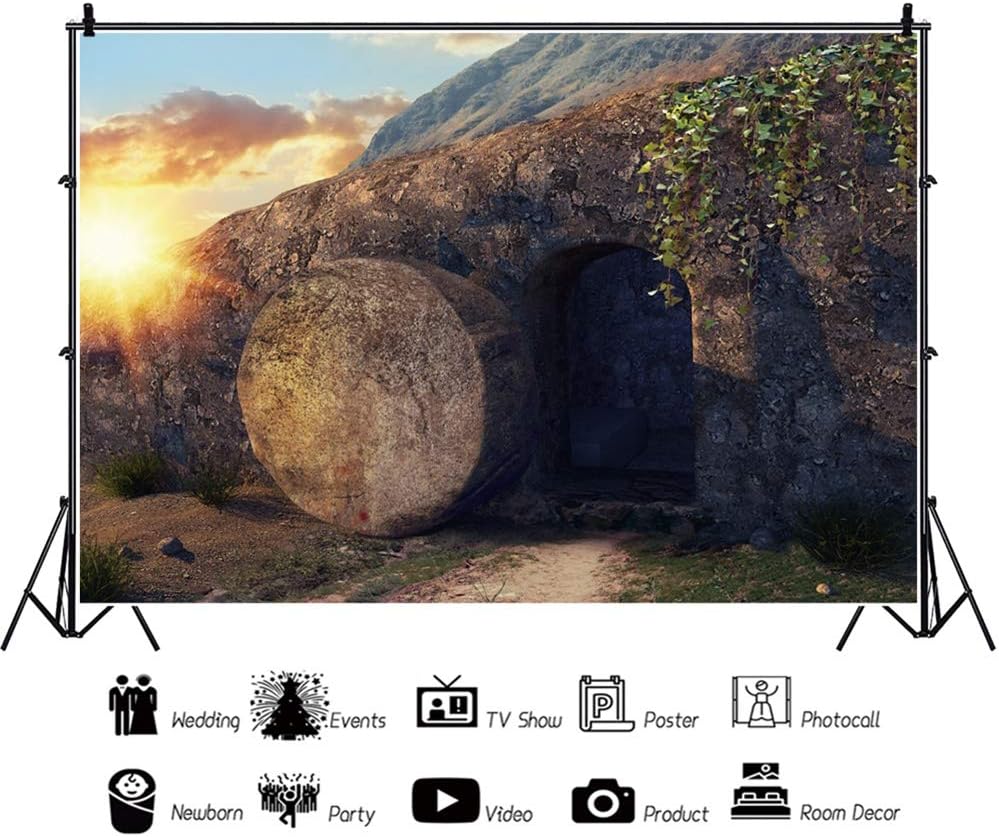 Leowefowa 10x8ft Resurrection of Jesus Backdrop Australia | Ubuy
