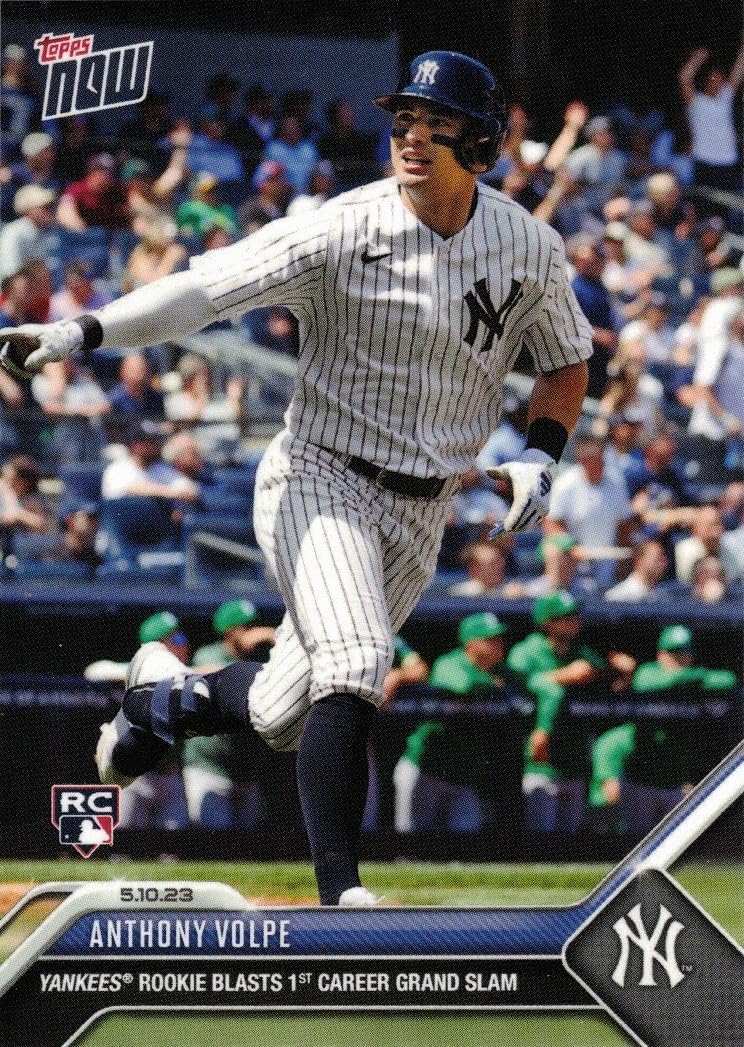 Amazon.com: 2023 Topps Now Baseball #264 Anthony Volpe Rookie Card ...