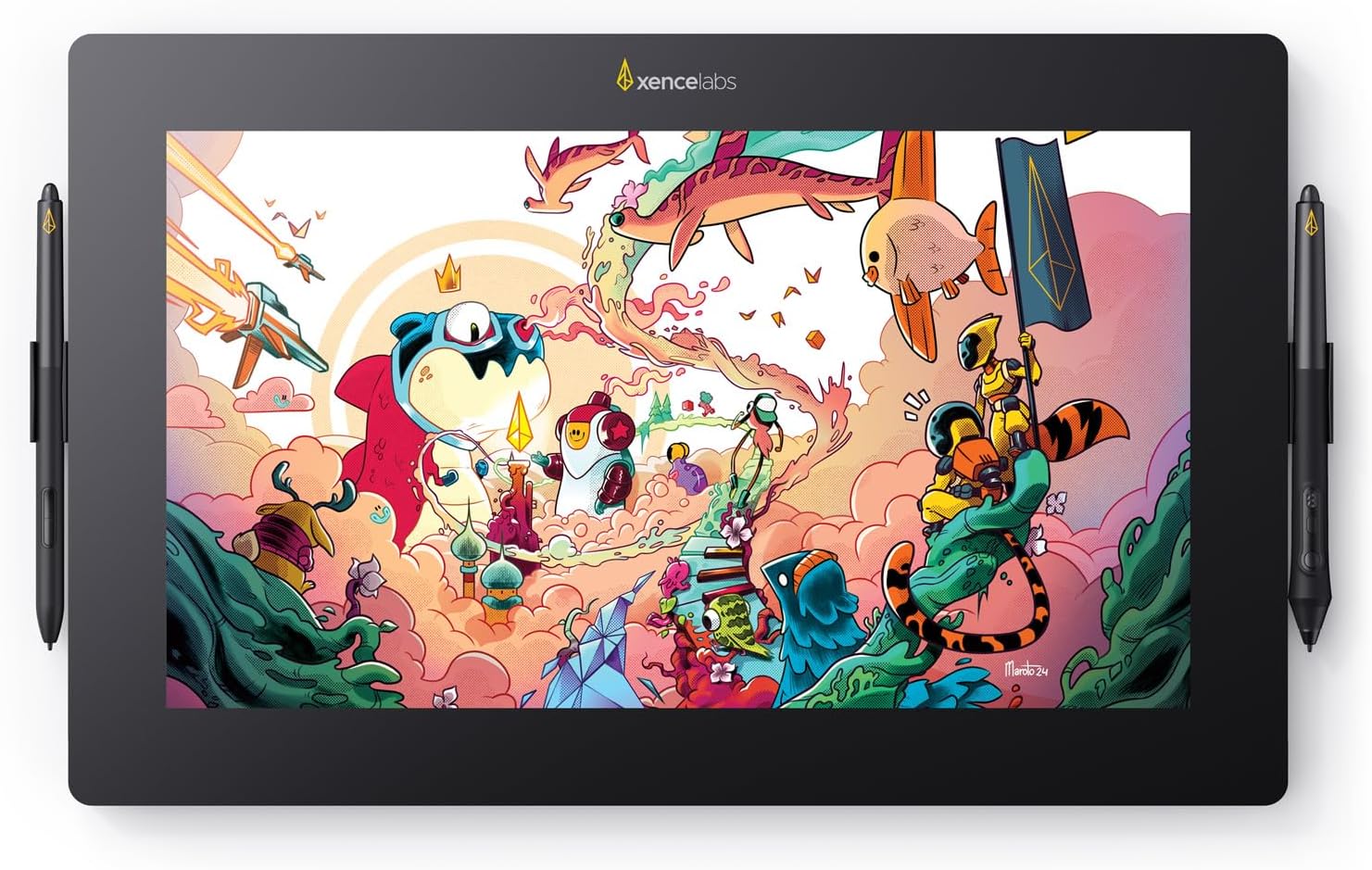 Amazon.com: Xencelabs Pen Display 16 Essentials, 4K OLED Drawing Tablet ...