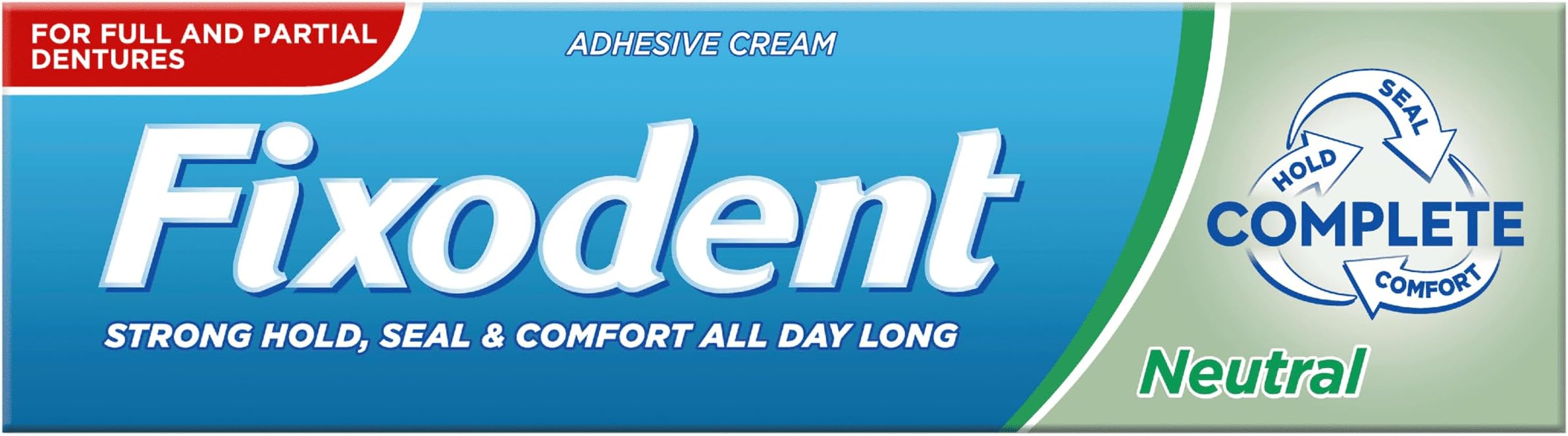 Amazon.com : Fixodent, Denture Adhesive Cream Professional, 1.8 Ounce ...