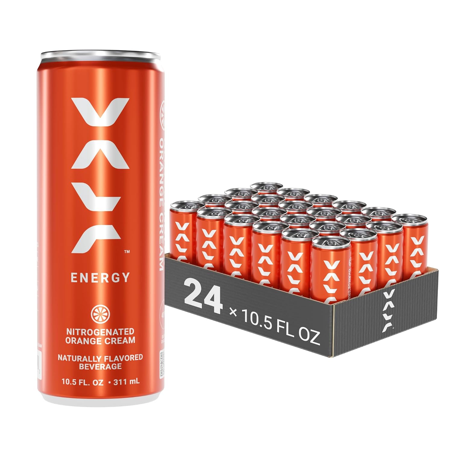 Amazon.com : VALR Energy | Orange Cream Nitrogen-Infused Energy Drink ...