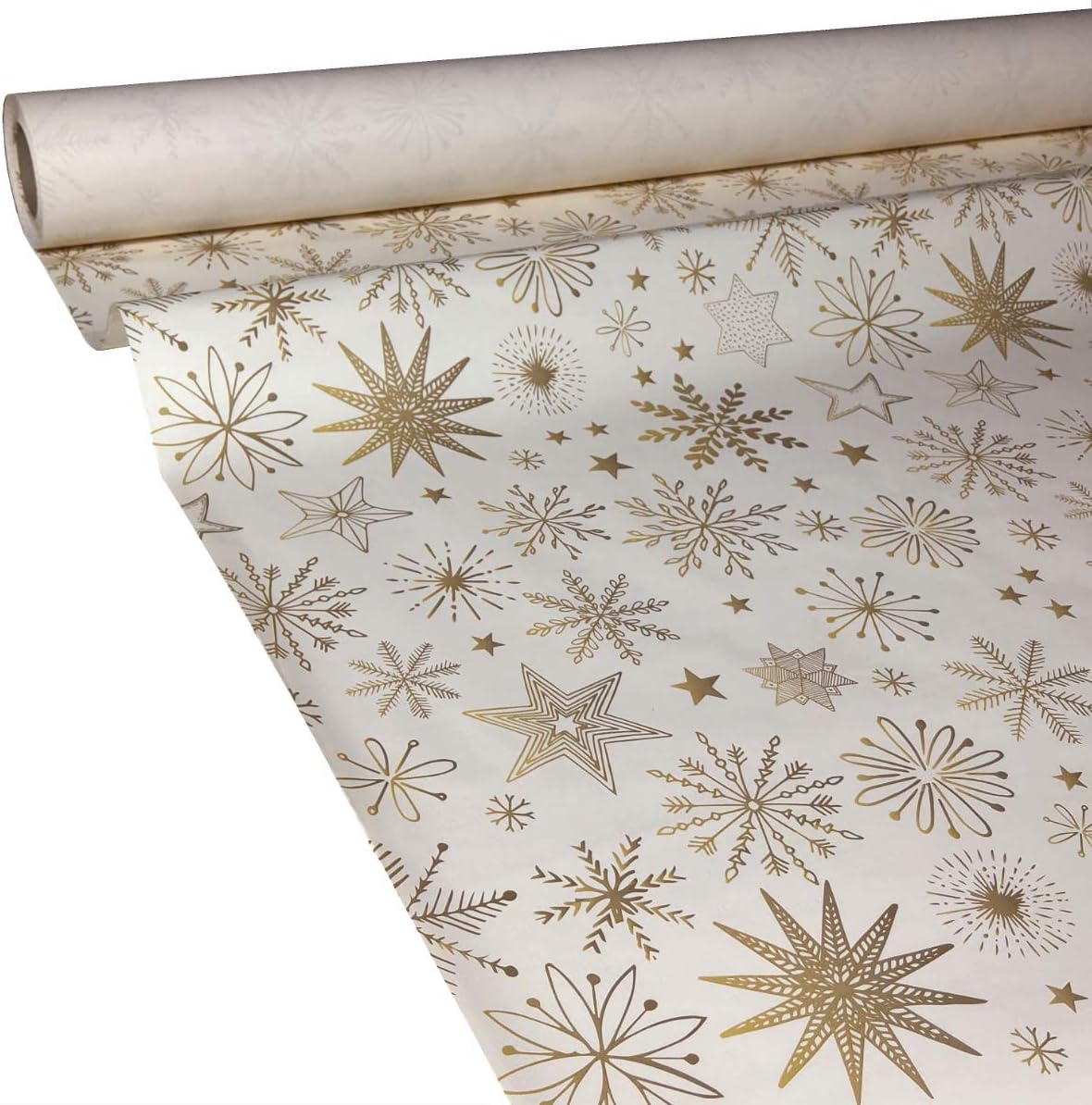 JUNOPAX 50M x 0.75M Banquet Roll paper tablecloth christmas x-mas xmas ...