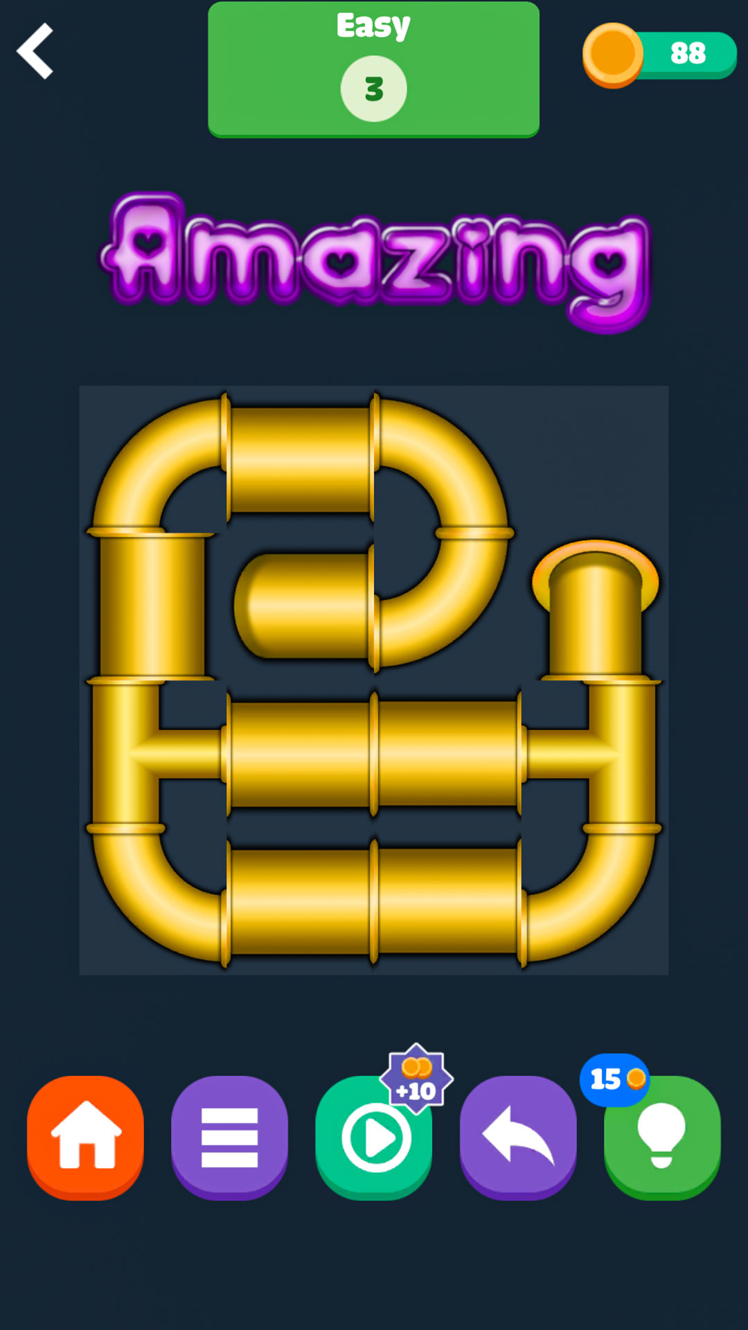 Line Puzzle: Pipe Art Game, Connect Pipe! Color Line Game, Connect Dots ...