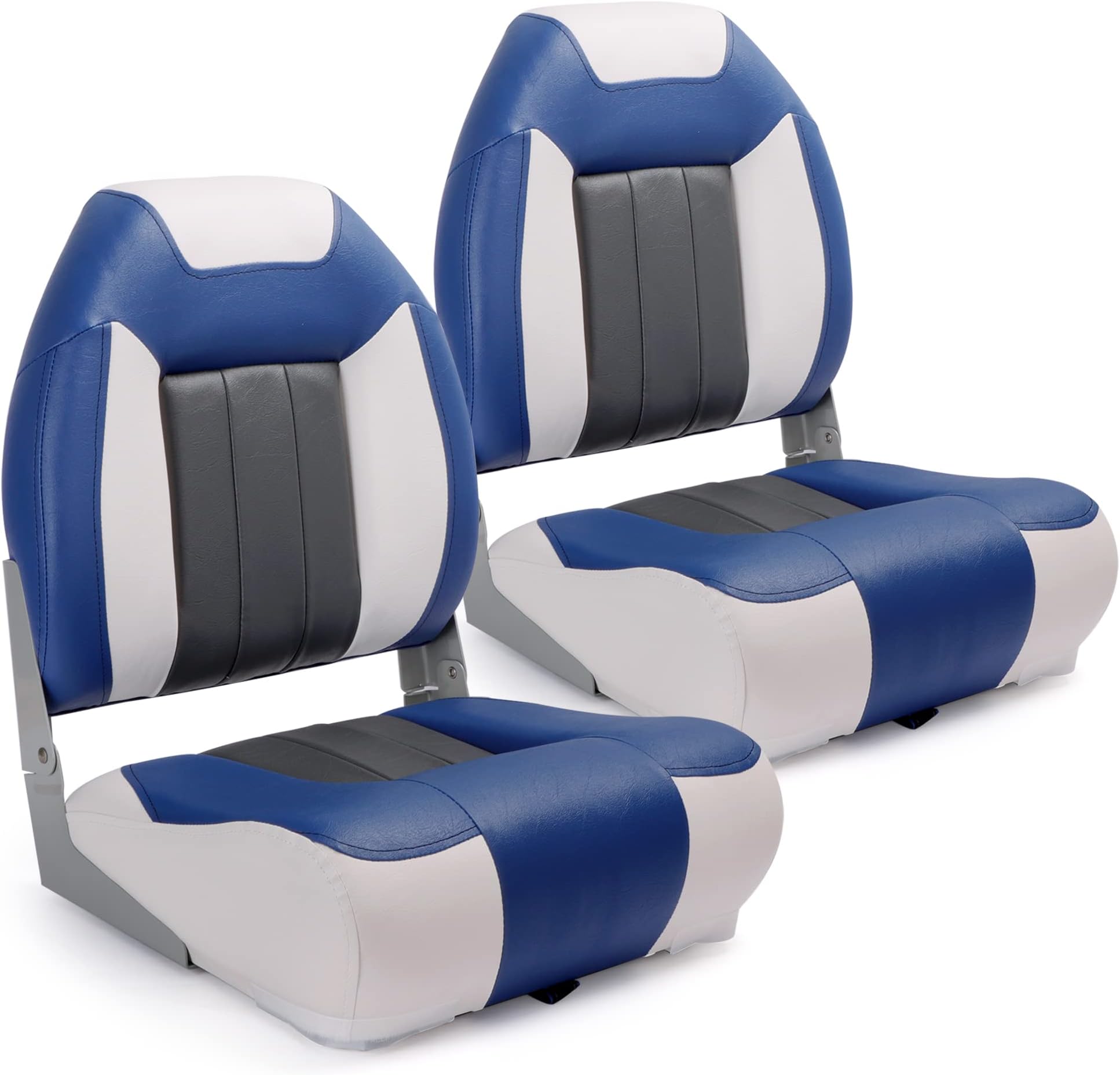 Amazon.com : Gen3 Marine Centric Folding Boat Seat Dark Grey/Grey ...