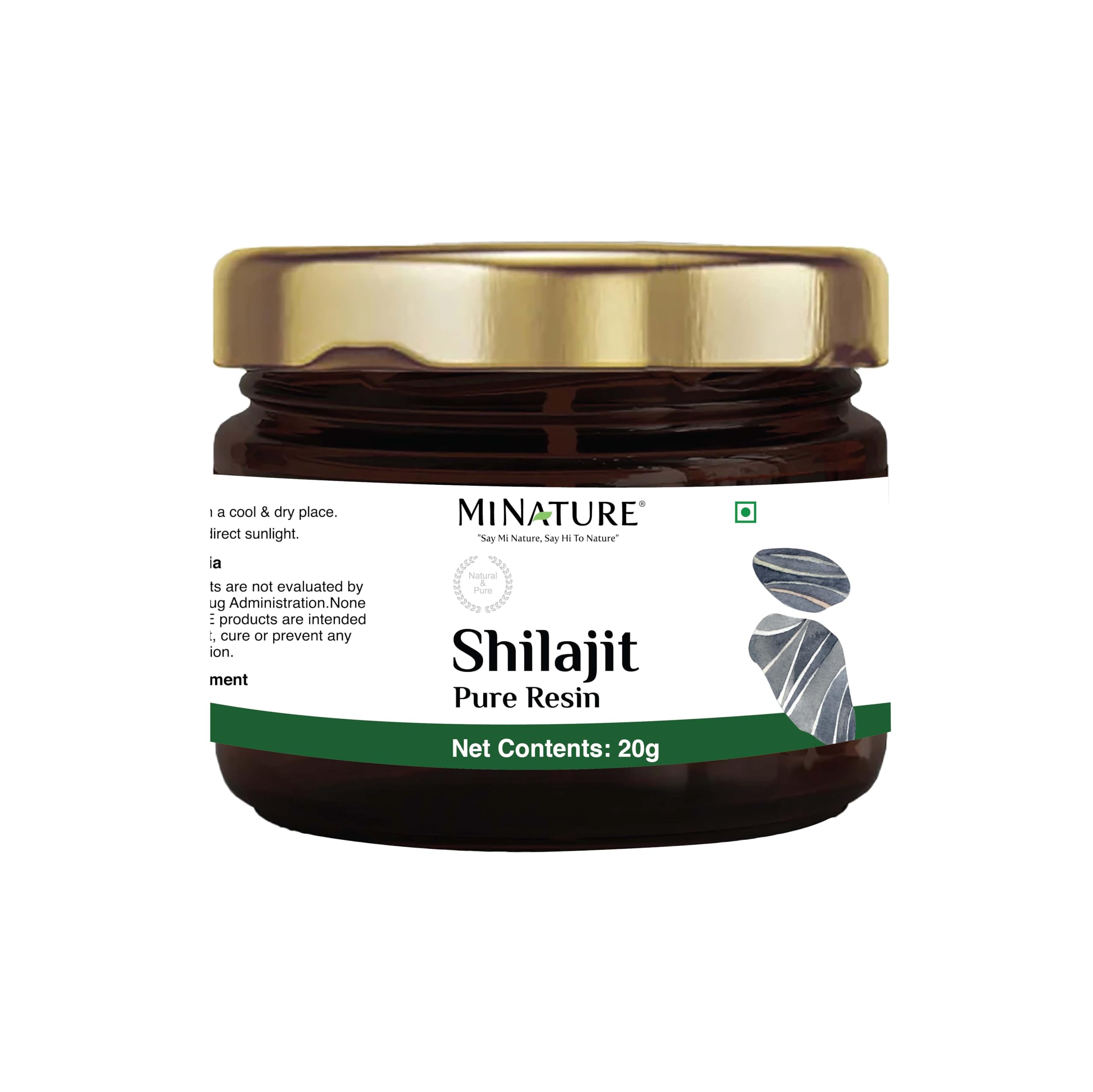 Pure Shilajit Resin | Naturally sourced Shilajit | 20 g (0.71 fl oz ...