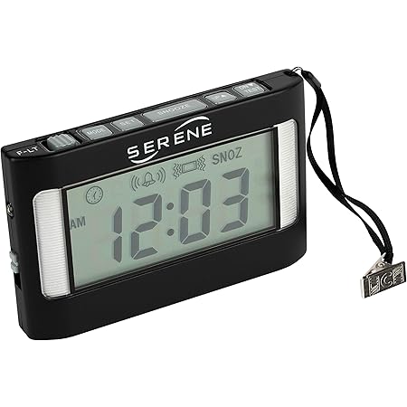 Amazon.com: SHARP Pillow Personal Alarm Clock – Wake to Vibration or ...