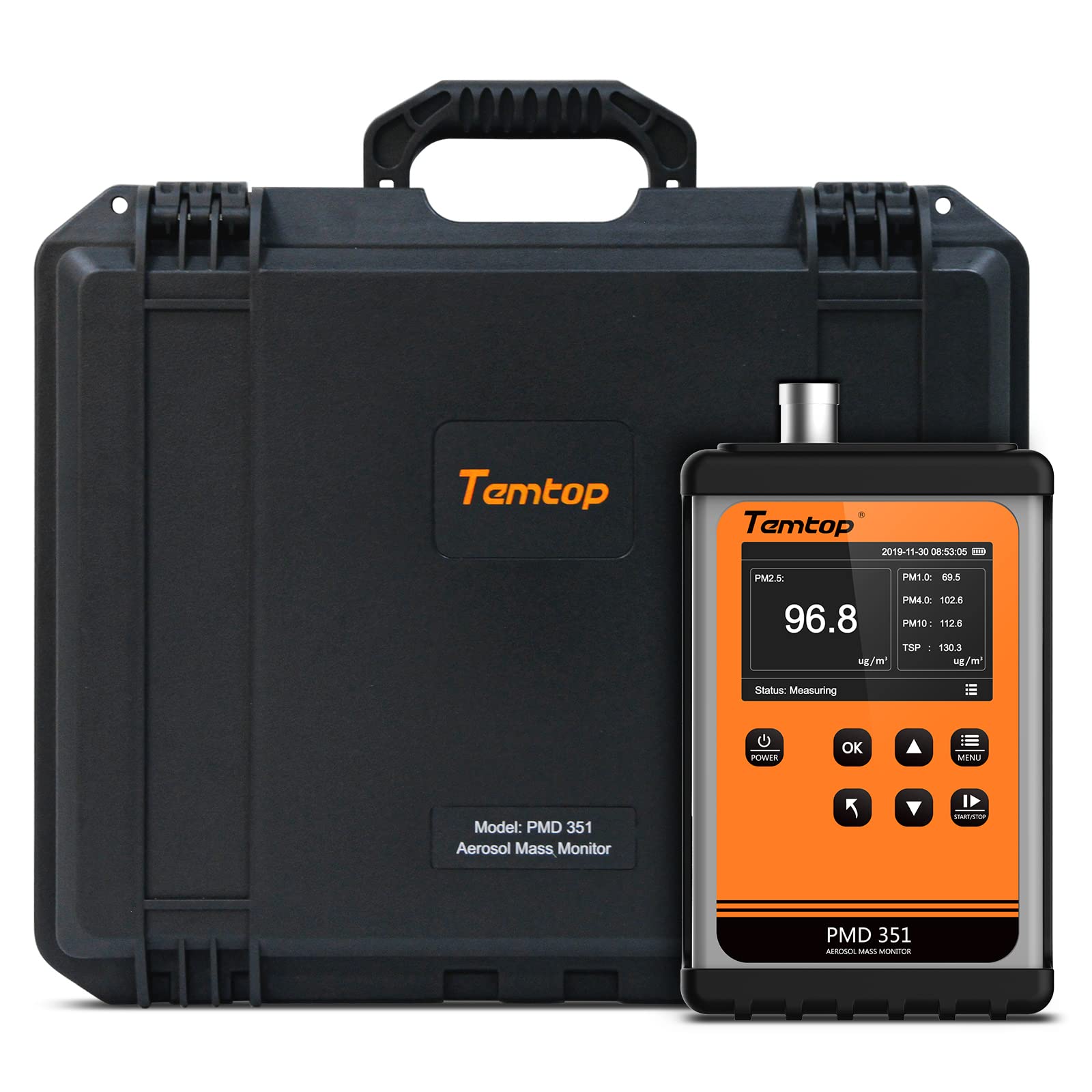 Snapklik.com : Temtop PMD351 Portable Cleanroom Particle Counters ...