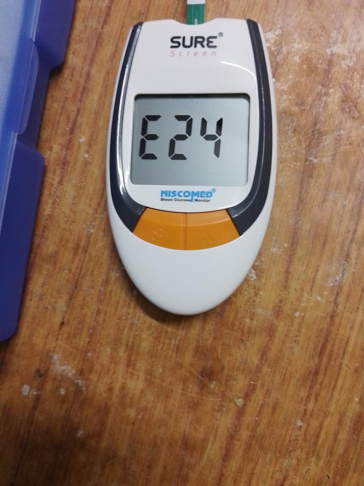 Niscomed Surescreen Glucose Blood Sugar testing Painfree Monitor with ...