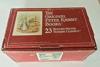 Amazon.co.jp: The Original Peter Rabbit Book Complete 23 Miniature ...