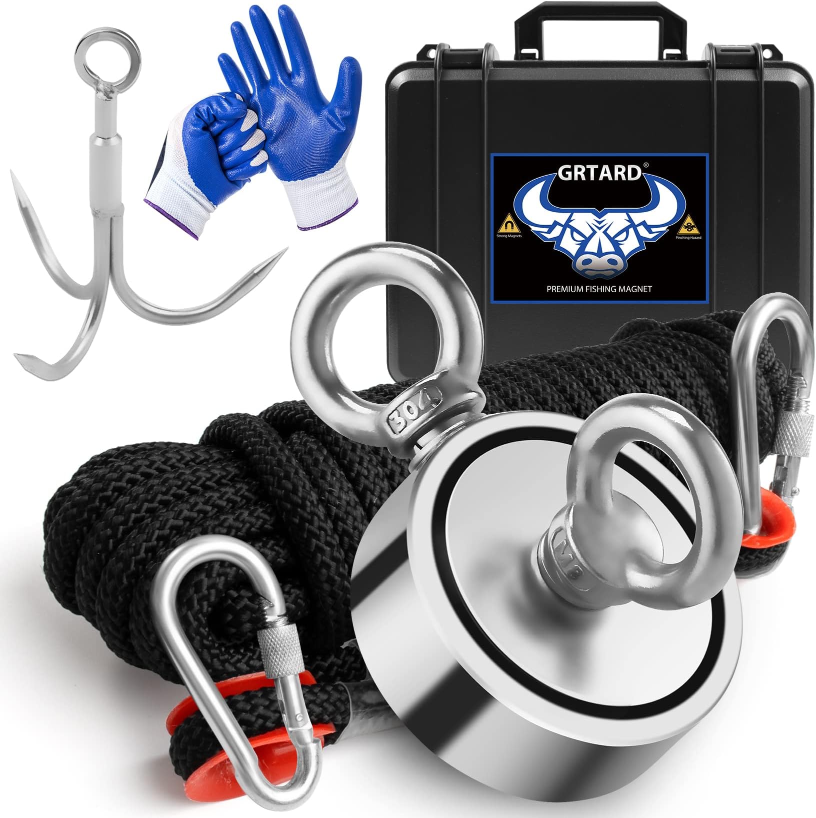 Magnet Fishing Kit | Fishing Magnet Complete Fishing Magnets Set with ...