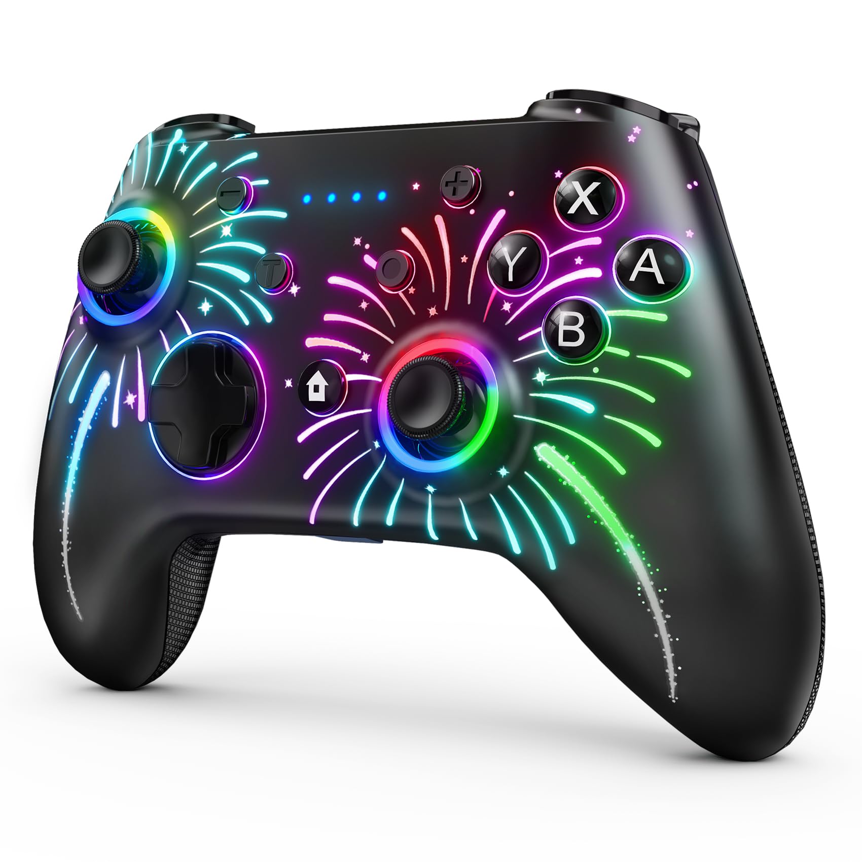 Rmbpow Switch Pro Controller for Switch/Switch Lite/OLED/PC, One-Key ...