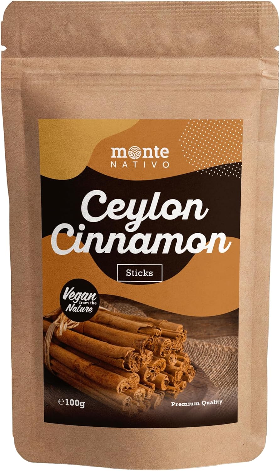 Cinnamon Sticks Monte Nativo (100g) - Whole Cinnamon Stick - Ceylon ...