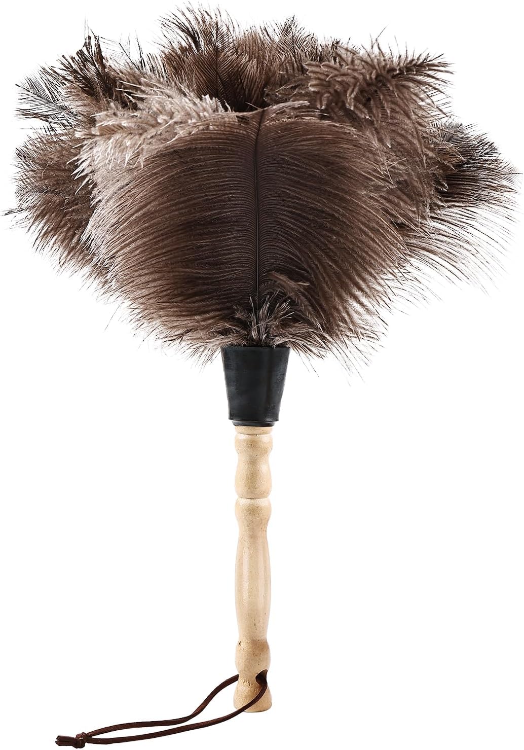 Amazon.com: Feather Duster, Feather Dusters for Cleaning Ddzmz Fluffy Natural Genuine Ostrich ...
