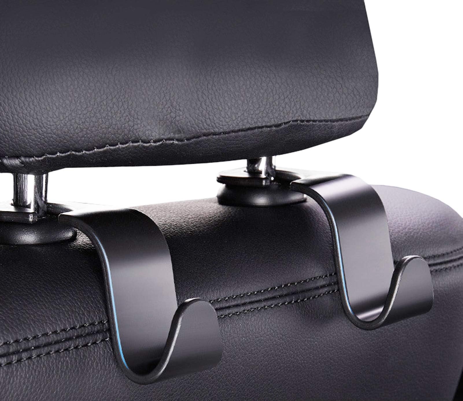 Ortarco 4 Pack Headrest Hooks for Car, Purses and Bags Hanger Organizer ...