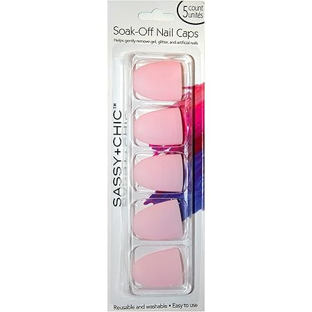 Amazon.com : Wearable Nail Soakers Pad Holder, UV Gel Polish Remover ...