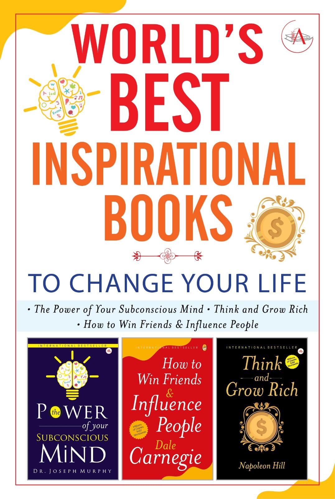 World's Best Inspirational Books to Change Your Life Box Set of 3 Books ...
